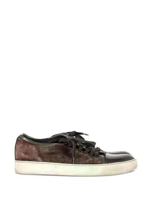 LANVIN Suede Sneakers - Brown