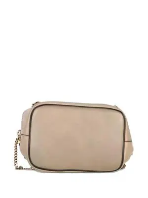 Chloé Faye Zip Leather Backpack - Neutrals