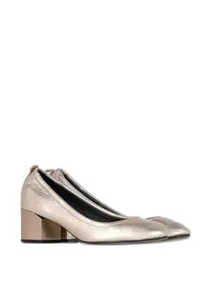LANVIN Cube Heel Ballerine Pumps