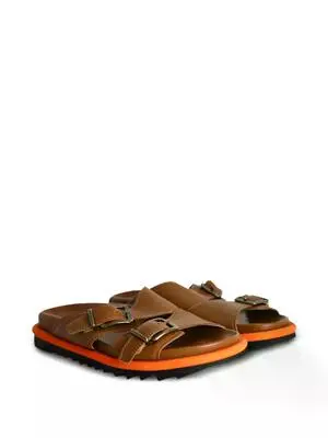 Dries Van Noten Buckled Leather Sandals