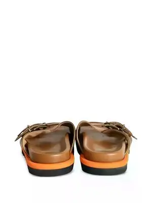 Dries Van Noten Buckled Leather Sandals