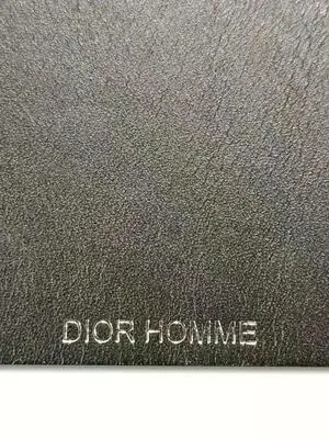Dior Thick Cuff Leather Bracelet
