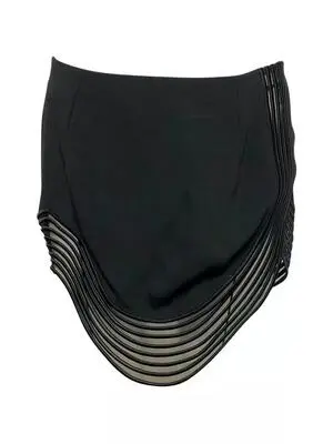 Stella McCartney Rib Wave Mini Skirt