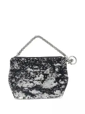 JIMMY CHOO Medium Callie Sequin Chain Tote Bag