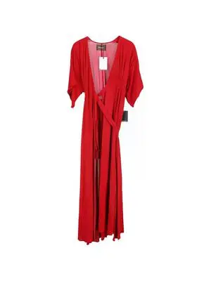 REFORMATION Draped Wrap Dress