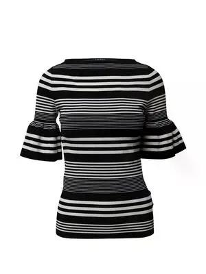 Ralph Lauren Striped T-shirt With Bell Sleeves