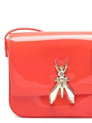 Patrizia Pepe Essential Fly Glossy Leather Mini Bag