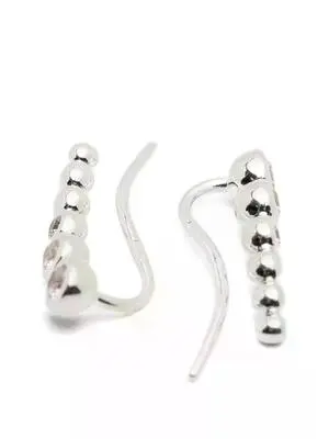 MISSOMA Tennis Climber Stud Earrings - Silver