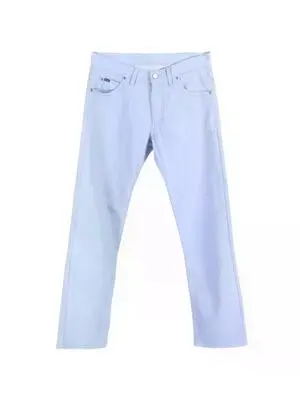 TOM FORD Mid-waist Straight-leg Trousers - Blue