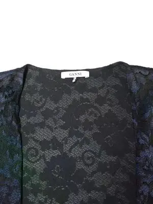 GANNI Lace Wrap Dress