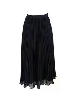 SELF-PORTRAIT Chiffon Pleated Skirt