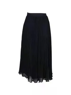 SELF-PORTRAIT Chiffon Pleated Skirt