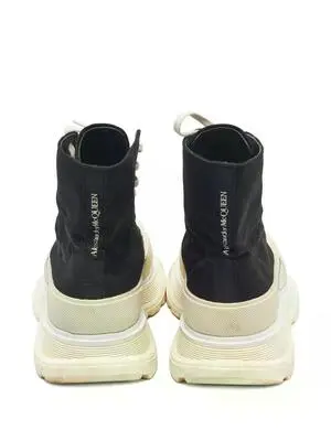 Alexander McQueen Canvas Lace-up Platform Sneakers
