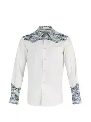 Alexander McQueen Skull Print Button-down Shirt