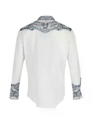 Alexander McQueen Skull Print Button-down Shirt