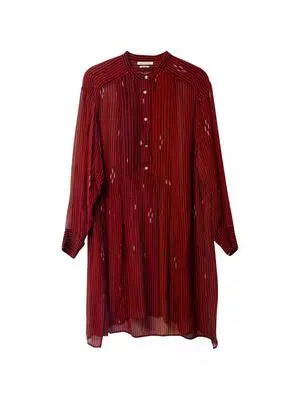 ISABEL MARANT VINTAGE Striped Shirt Dress