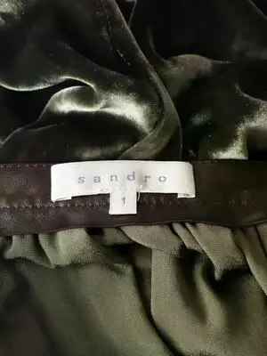 Sandro Bow-detail Mini Skirt