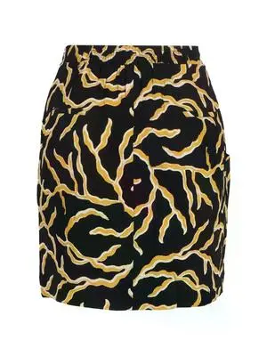 Ba&sh Clemy Printed Mini Skirt