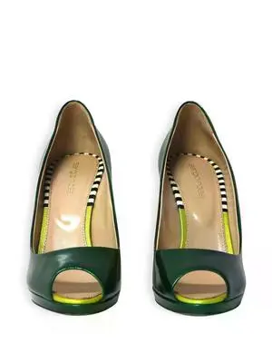 SERGIO ROSSI Peep-toe Pumps