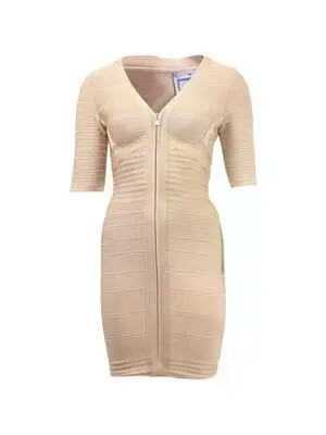 Herve Leger Zip Up Dresses