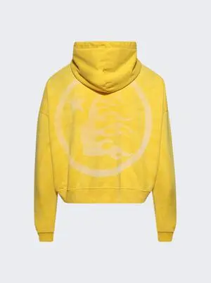 HELLSTAR Mad Sun Cotton Hoodie - Orange