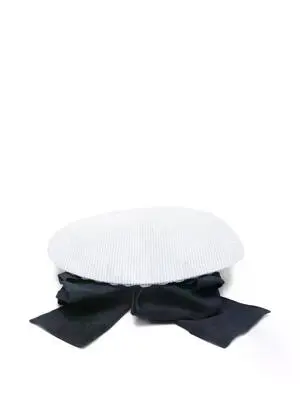 Vivetta Bow Detail Hat - Blue