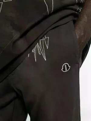 MONCLER + RICK OWENS Embroidered Track Pants