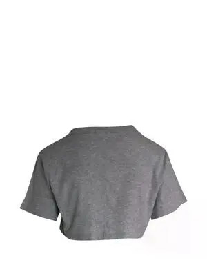 ALEXANDER WANG Cropped Cotton T-shirt
