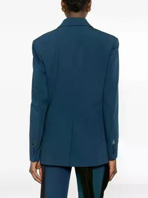 Patrizia Pepe Double-breasted Blazer - Blue