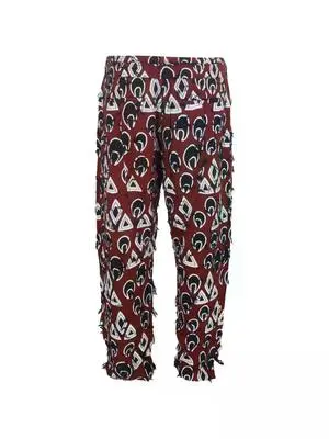 Chloé Printed Drawstring Trousers
