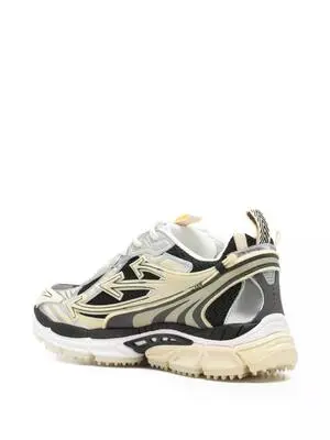 Off-White Lace-up Rubber Trainers - Neutrals
