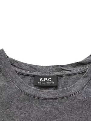 A.p.c. Crewneck Short-sleeve T-shirt - Grey