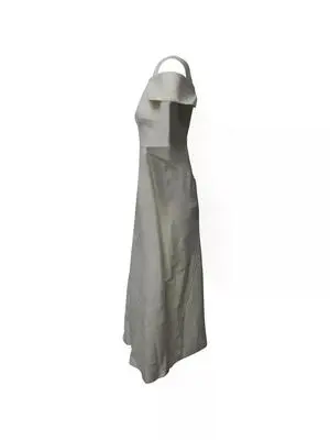 Roland Mouret Cold-shoulder Midi Dress