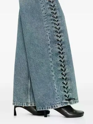 Stella McCartney Five-pocket Wide Leg Jeans - Blue