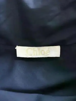 Chloé Asymmetrical Pleated Playsuit