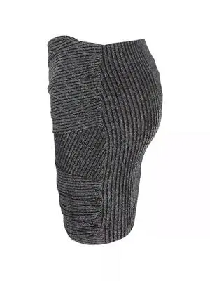 IRO PARIS Lamé Mini Skirt