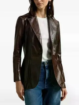 Polo Ralph Lauren Leather Blazer