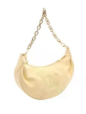 LOUIS VUITTON 2021-2026 Leather Bubblegram Over The Moon Satchel - Yellow