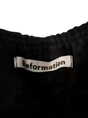 REFORMATION Ruffled Mini Dress
