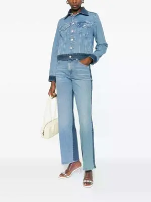 7 For All Mankind Buttoned Denim Jacket