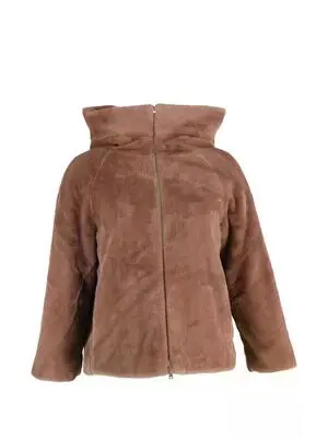 Herno Hooded Faux-fur Jacket