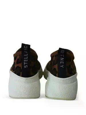 Stella McCartney Leopard-print Slip-on Sneakers - Brown