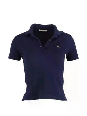 Etro Embroidered-logo Polo Shirt