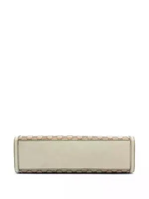 Gucci Large Gg Canvas Emily Shoulder Bag - Brown