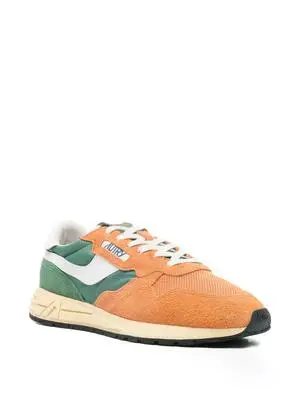 AUTRY Reelwind Panelled Sneakers - Orange