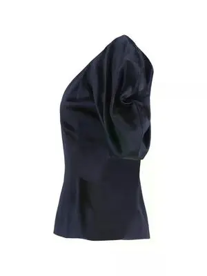 Jacquemus Puffed-sleeve V-neck Blouse