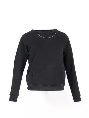 Saint Laurent Chain Detail Sweatshirt