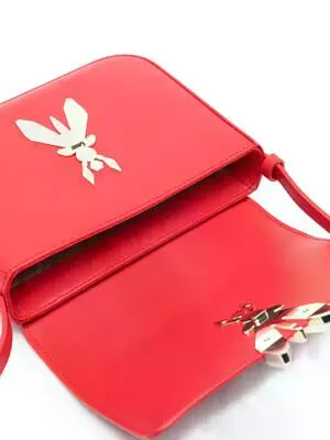 Patrizia Pepe Leather Fly Shoulder Bag