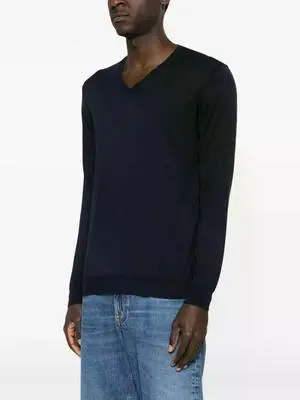 KANGRA V-neck Long-sleeve Sweater