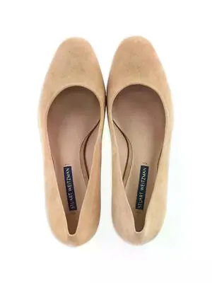STUART WEITZMAN Mary Ann Block Heel Pumps